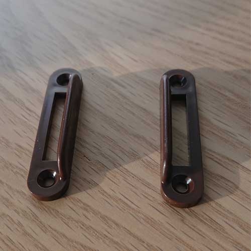 Lukituslevy Muovia Tummanruskea 53mm | Osta Campmarketista